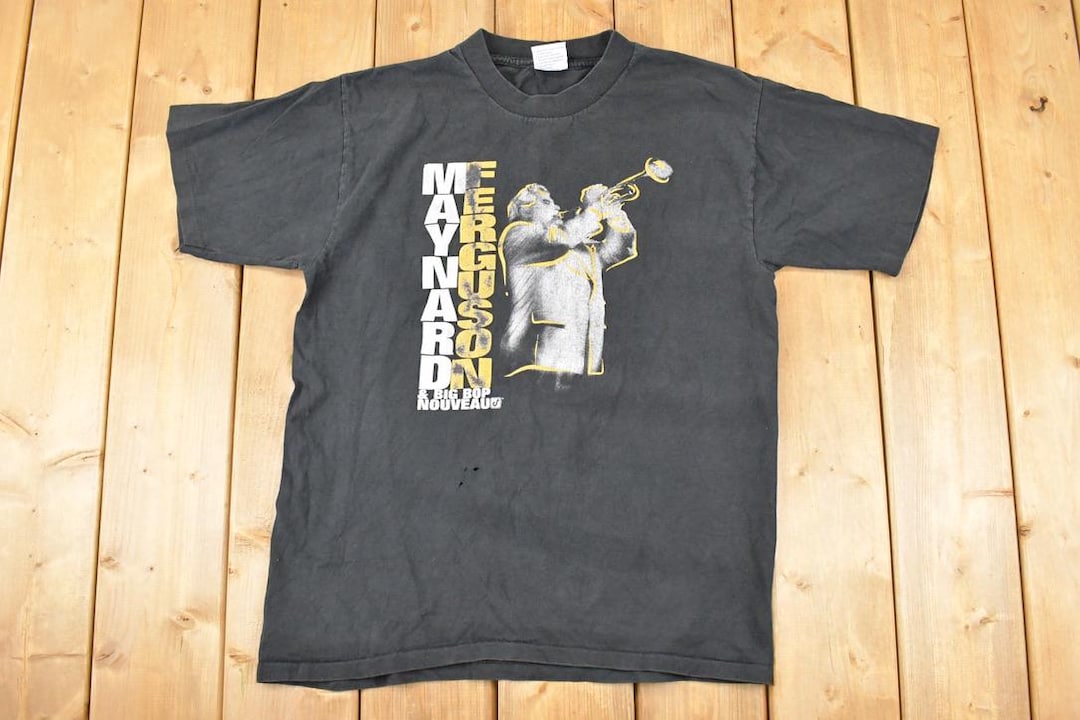 Vintage 2001 Maynard Ferguson World Tour Souvenir Band T-shirt Men's L ...