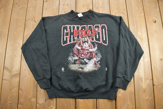 Vintage 1993 Tasmanian Devil Chicago Bulls Crewneck /… - Gem