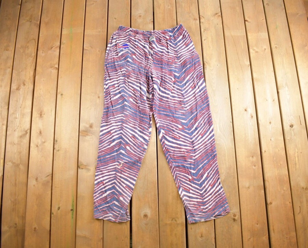Vintage 1980s Zubaz Buffalo Bills Pants Size M/ NFL Pants / Abstract ...