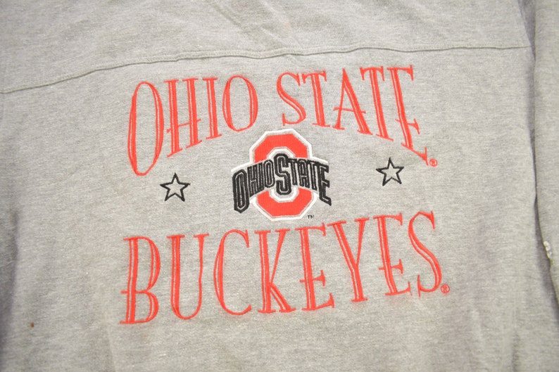 Vintage 1990s Ohio State University Buckeyes Collegiate Crewneck ...