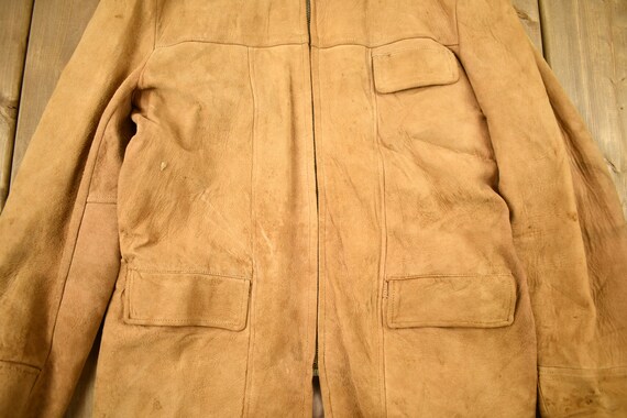 Vintage 1950s Hercules By Sears Buck Skin Suede Leath… - Gem