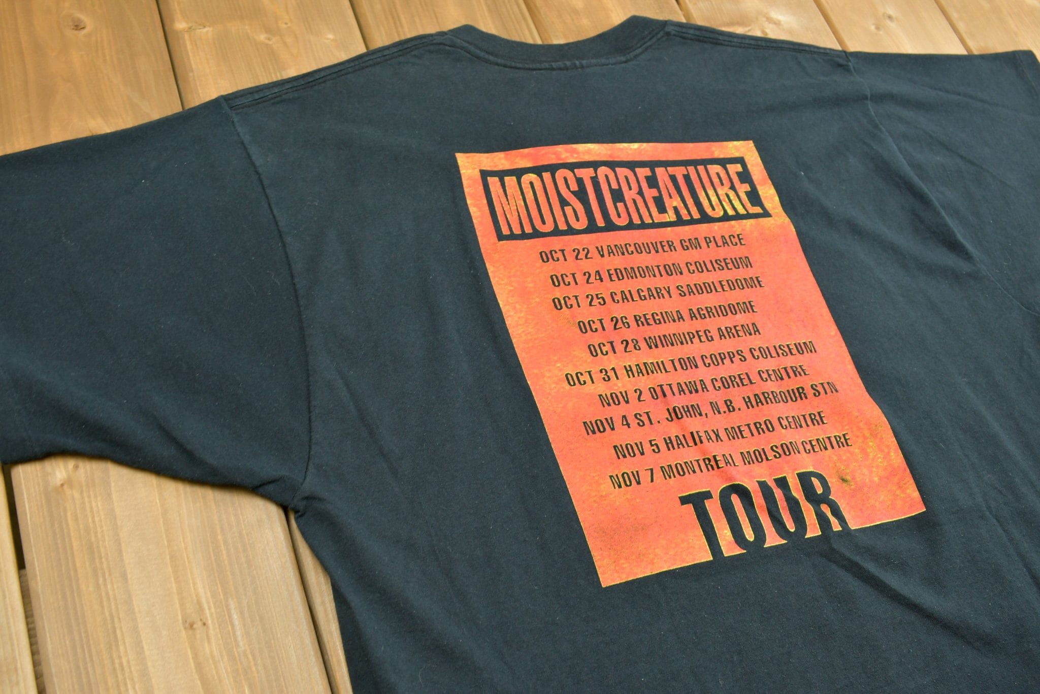 Vintage 1997 Moist Moist Creature Tour T-shirt / Band Tee / | Etsy