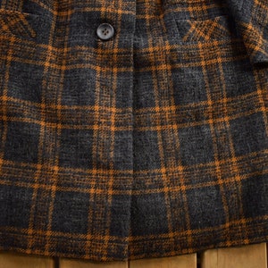 Vintage 1970s Harrods Wool Button up Long Jacket Made in England - Etsy