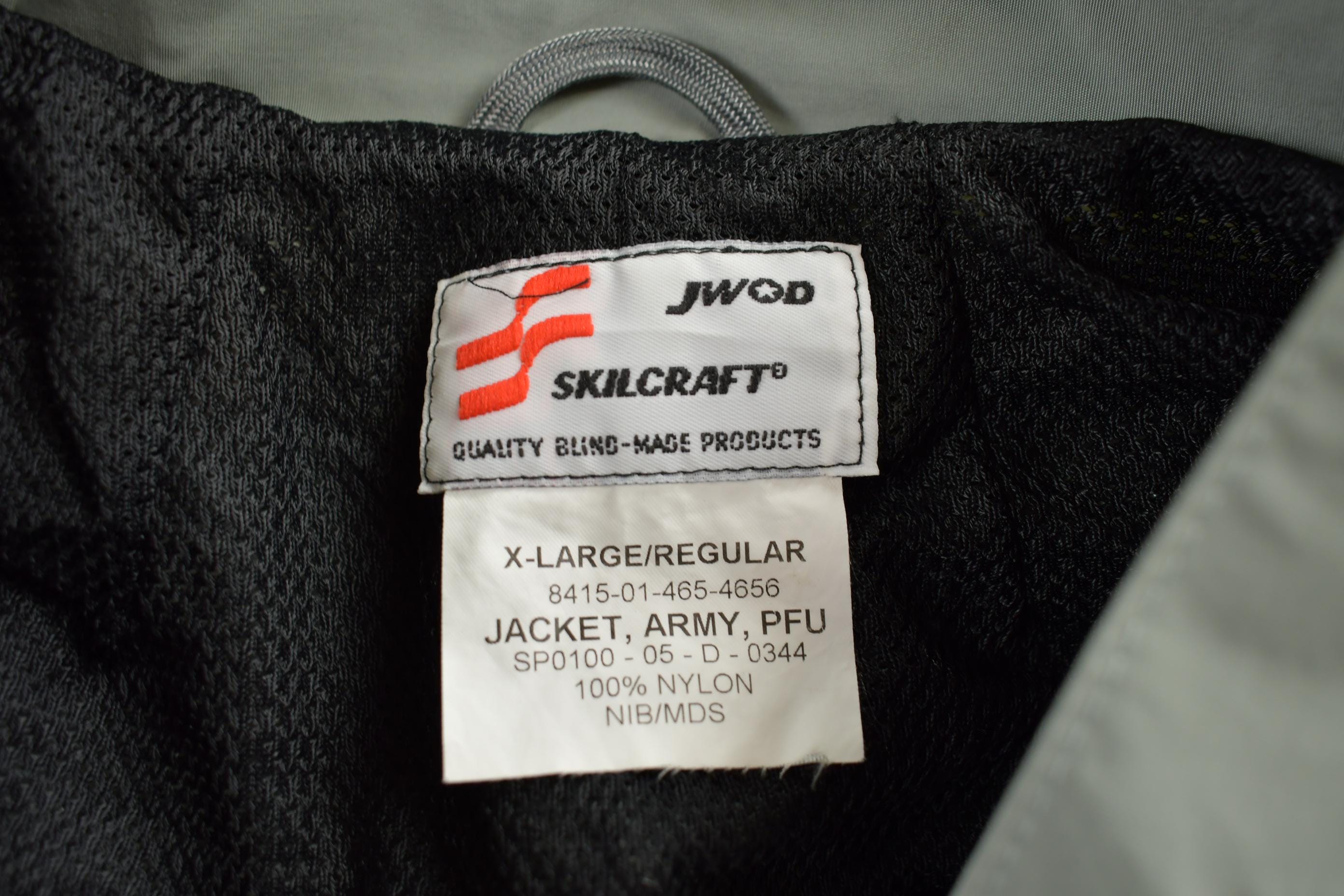 Vintage 1990s Army Athletic Uniform Jwod Jacket / Army Windbreaker ...