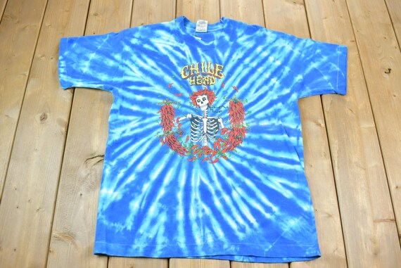 Vintage 1996 Chile Head Single Stitch Graphic T-Shirt… - Gem