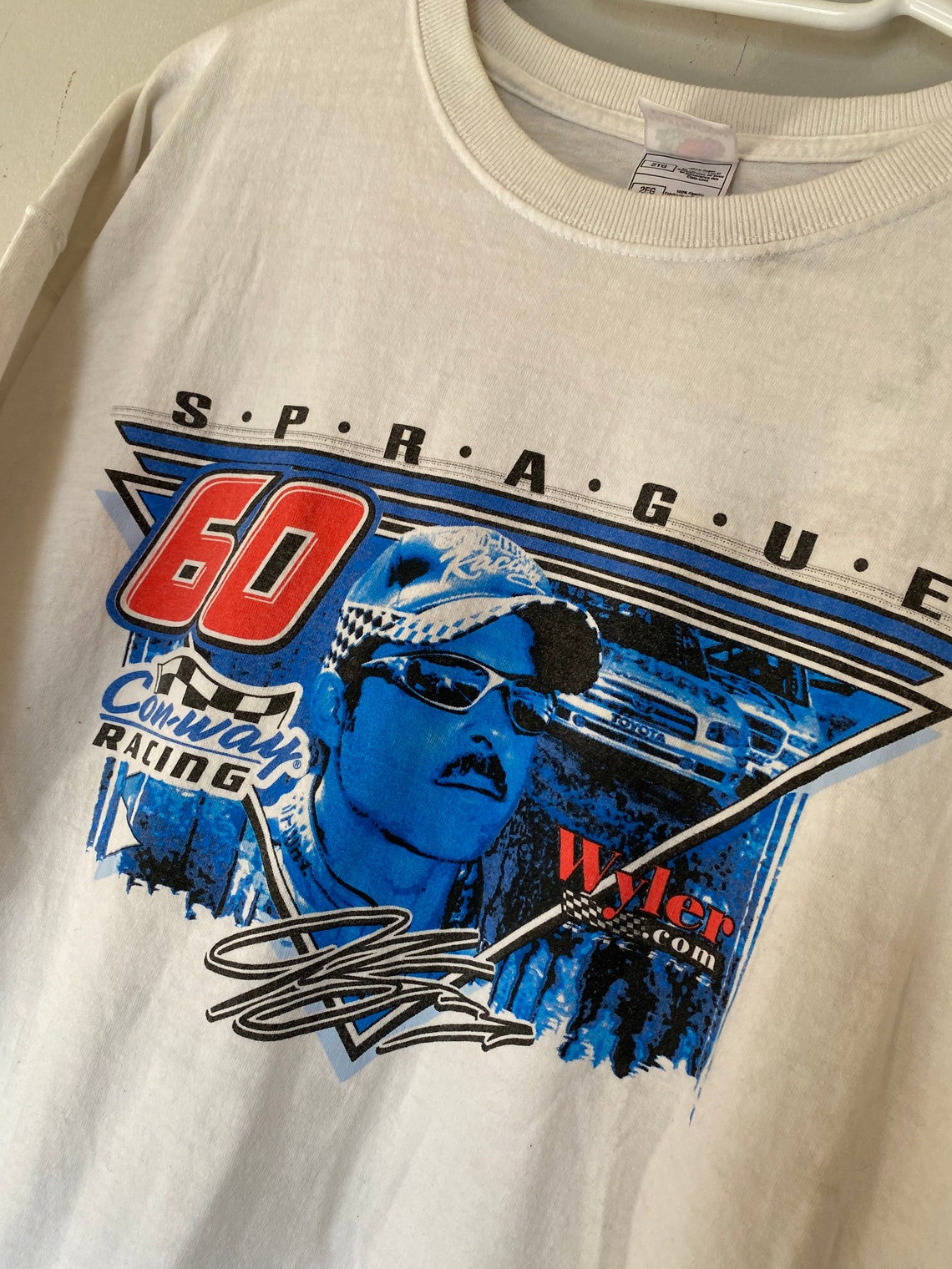 Vintage Racing T Shirt / Nascar Style / Graphic Print Tee | Etsy