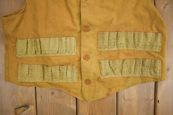 Vintage 1970s Bullseye Bill Hunting Vest / True Vinta… - Gem