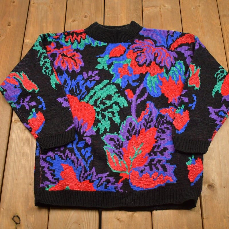 Psychedelic Sweater - Etsy