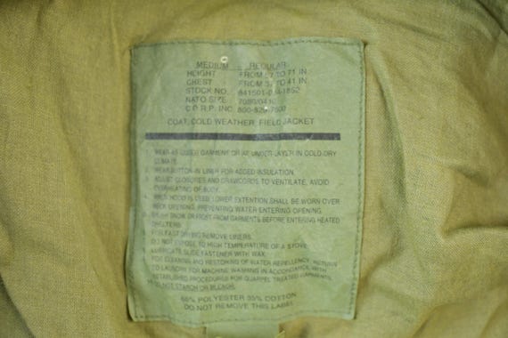 Vintage 2000 US Army Military Field Jacket / Button U… - Gem