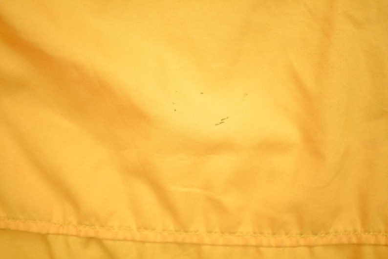 Vintage 1990s Yellow Windbreaker / 90s Light Jacket / Rain Jacket ...