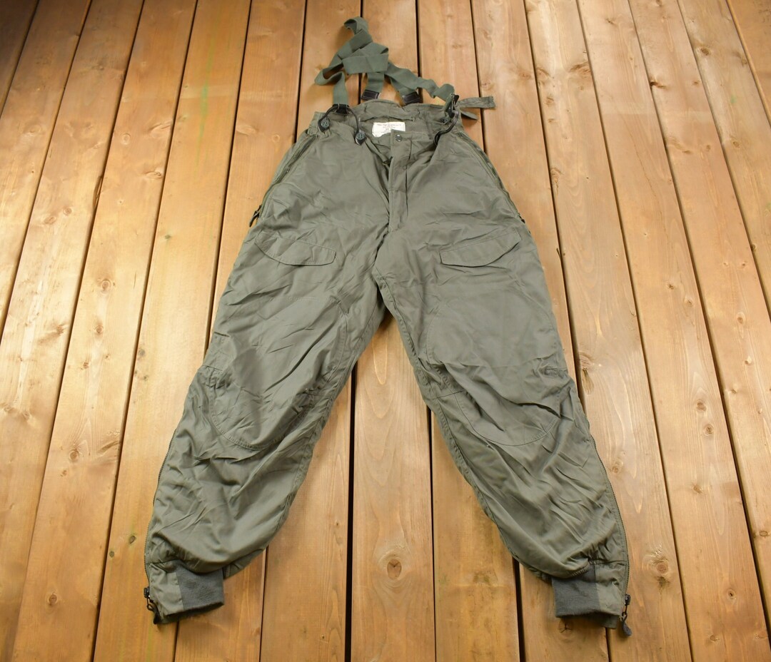Vintage 1982 USAF Type F-18 Extreme Cold Weather Military Pants Size 28 ...