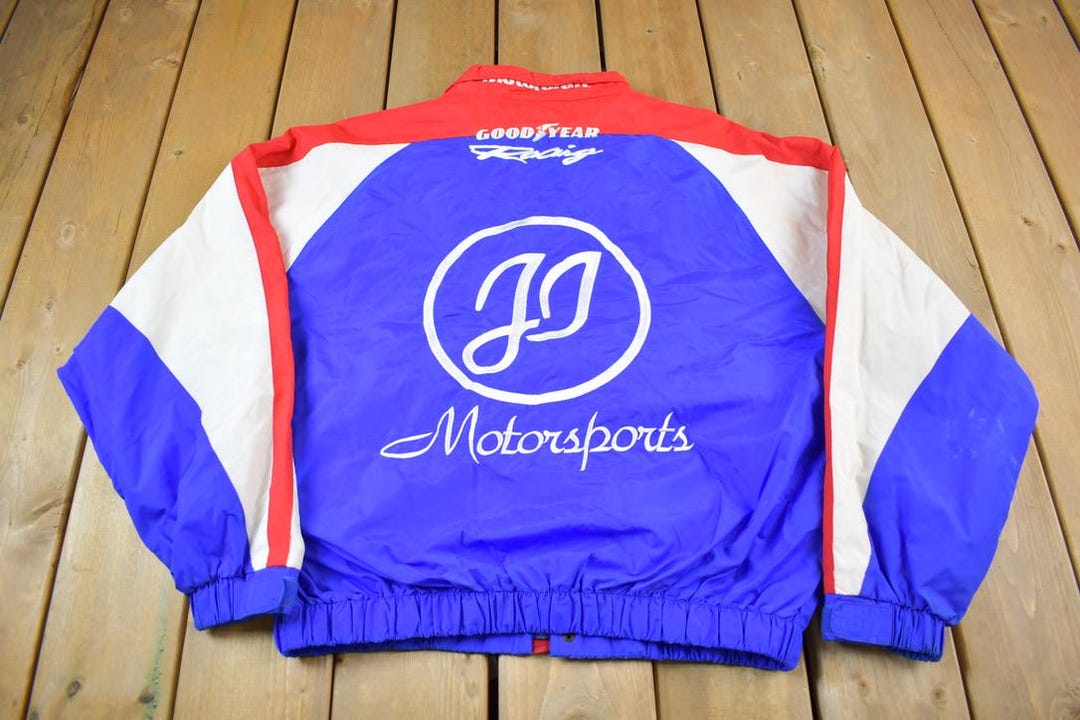 Vintage 1990s GOODYEAR Johnson Industries Motorsports Embroidered ...