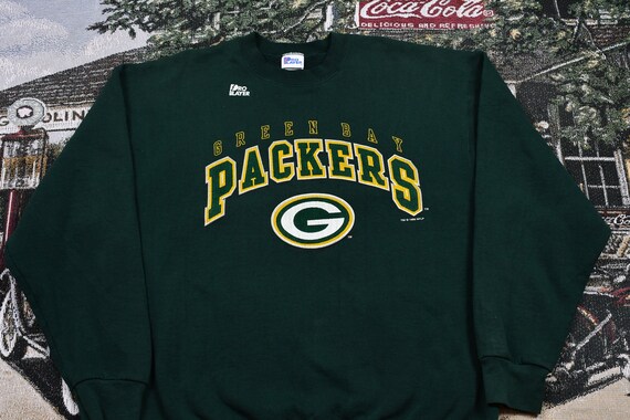 Vintage 1996 Green Bay Packers NFL Pro Player Crewnec… - Gem