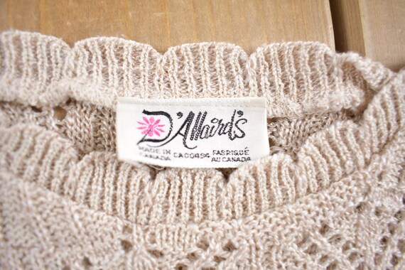 Vintage 1990s Sea Shell Knit Pattern Crewneck Sweater… - Gem