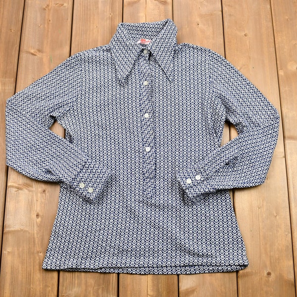 70s Button Up - Etsy