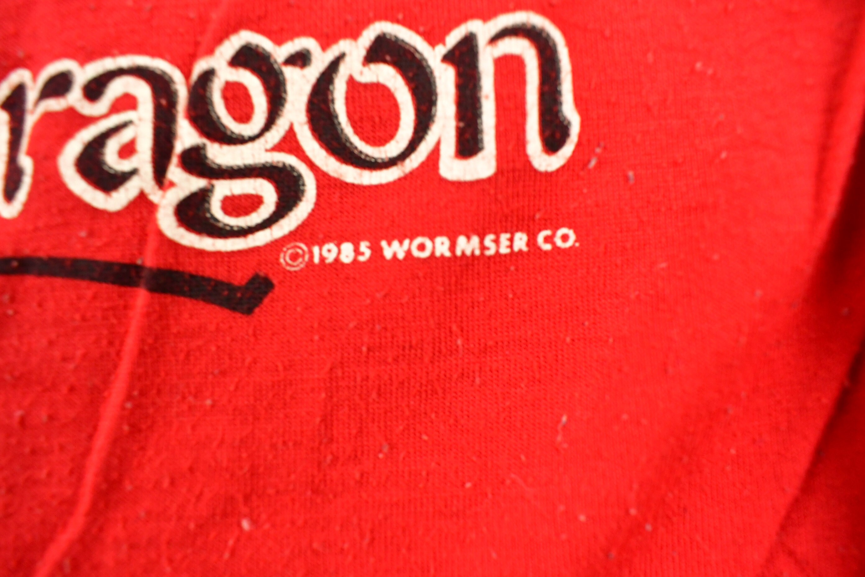 Vintage 1985 Ron Van Clief Black Dragon Youth Size Crewneck | Etsy