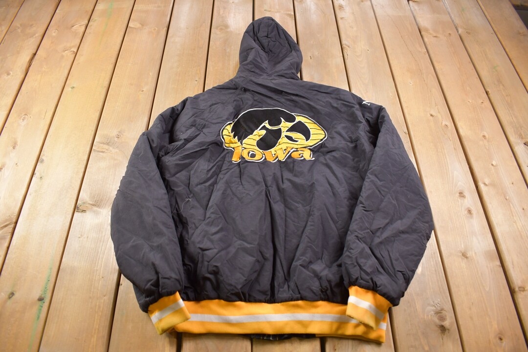 Vintage 1980s University of Iowa Hawkeyes #1 Apparel Collegiate Jacket ...