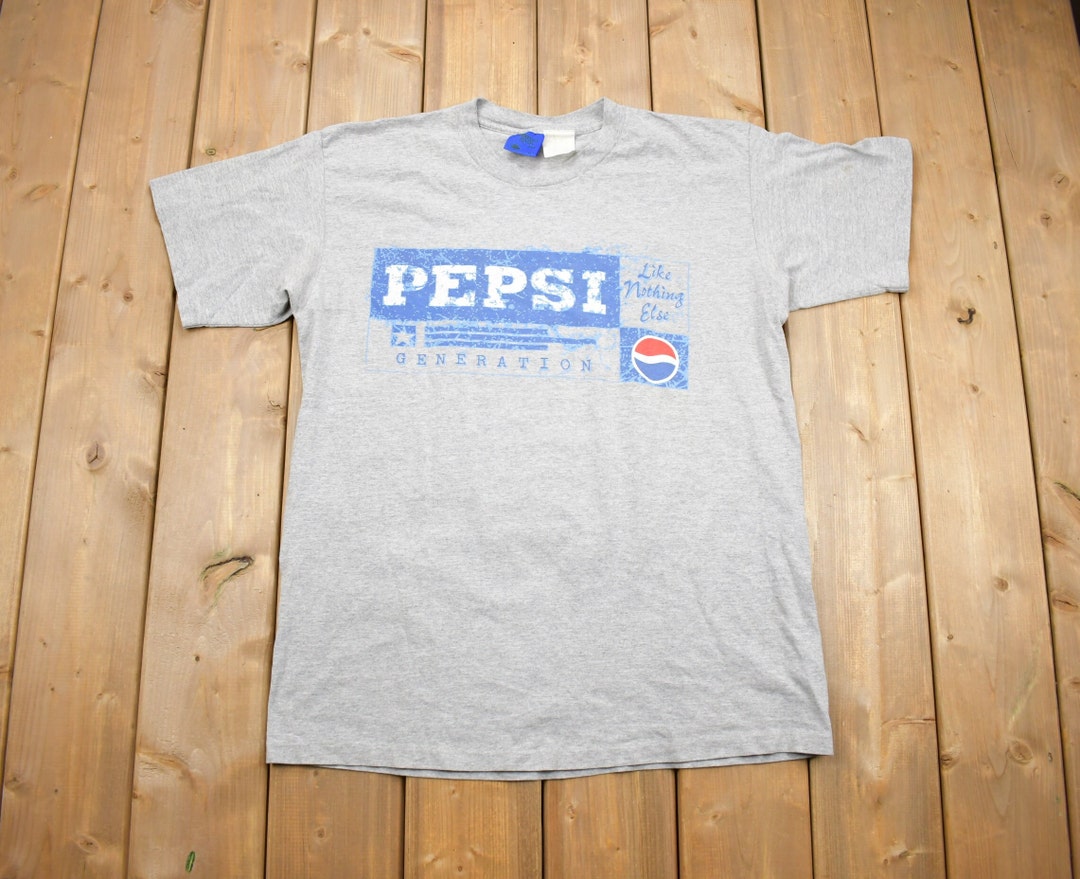 Vintage 1990s Pepsi Soda Promo T-shirt / Pepsi Logo Graphic / 90s ...