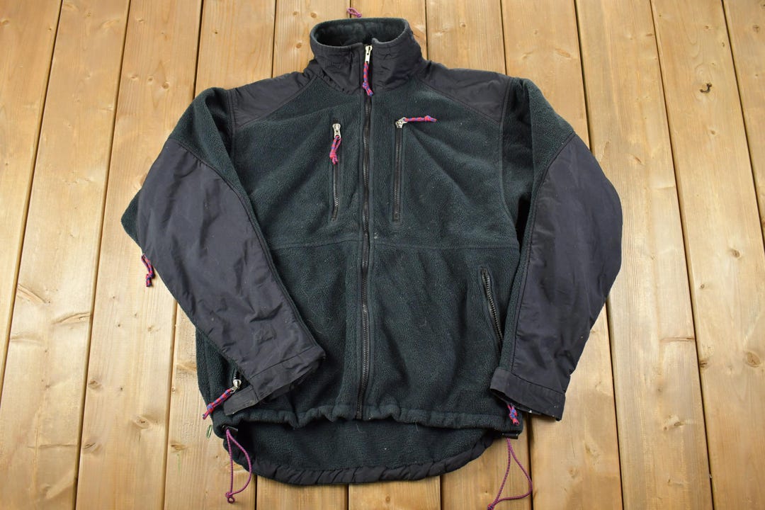 Vintage 1990s EMS Fleece Sweater / Outdoorsman / 90s Sweater ...