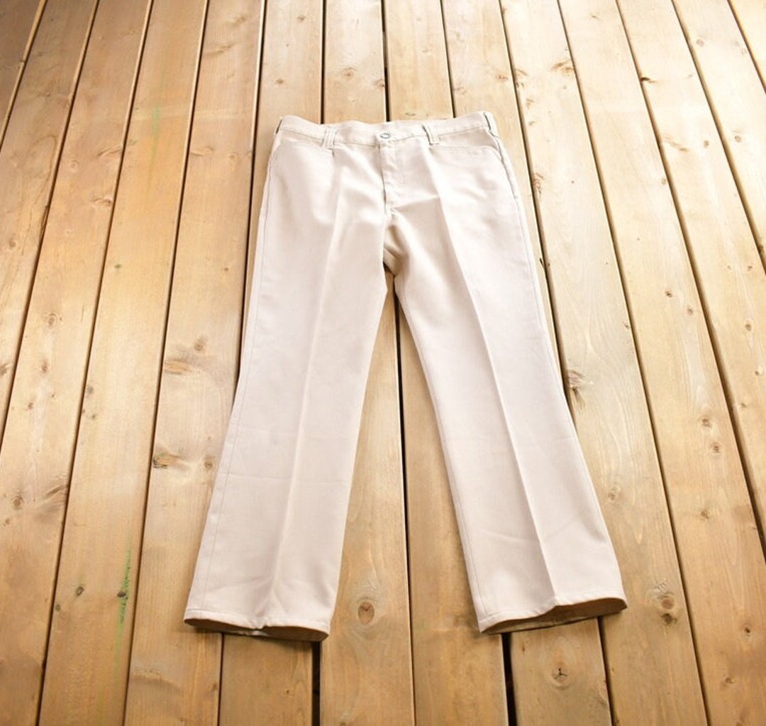 Vintage 1980s Lee Slacks Made in USA Size 38x30 - Etsy