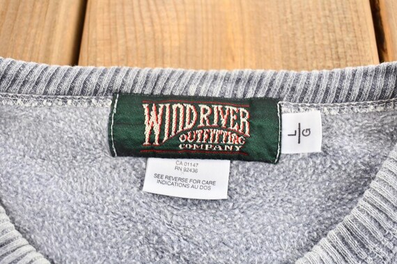 Vintage 1990s Wind River Outfitting Company Embroider… - Gem