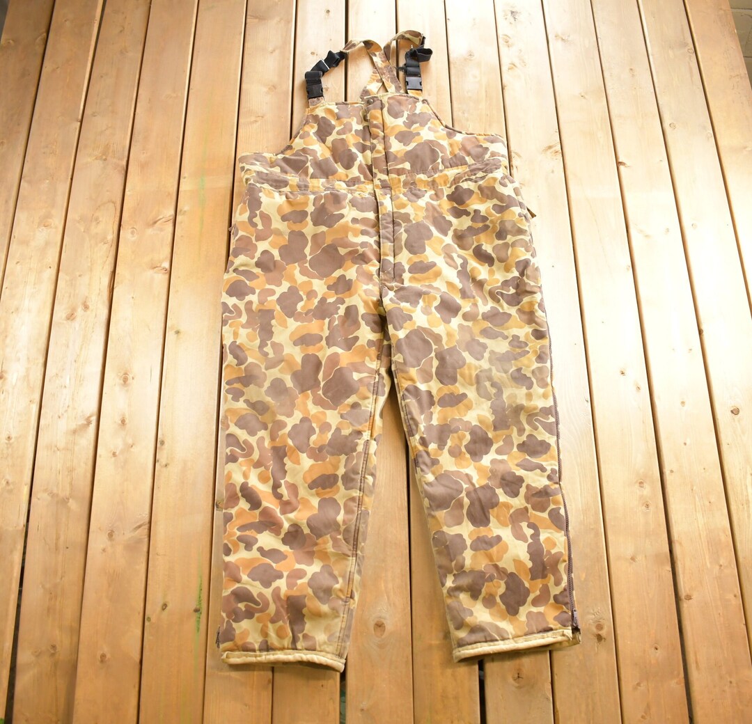 Vintage 1990s Gamehide Duck Camouflage Jumpsuit Size 3X/ Vintage ...