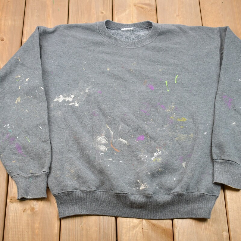 Painted Sweatshirt - Etsy