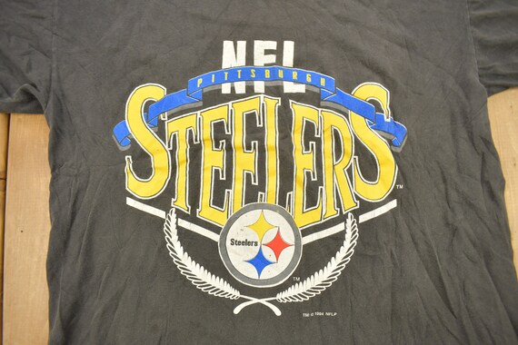 Vintage 1994 Pittsburgh Steelers NFL Logo Athletic T-… - Gem