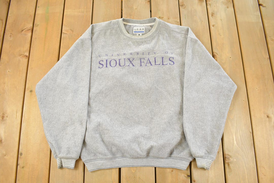 Vintage 1990s University of Sioux Falls Collegiate Sweatshirt Crewneck ...