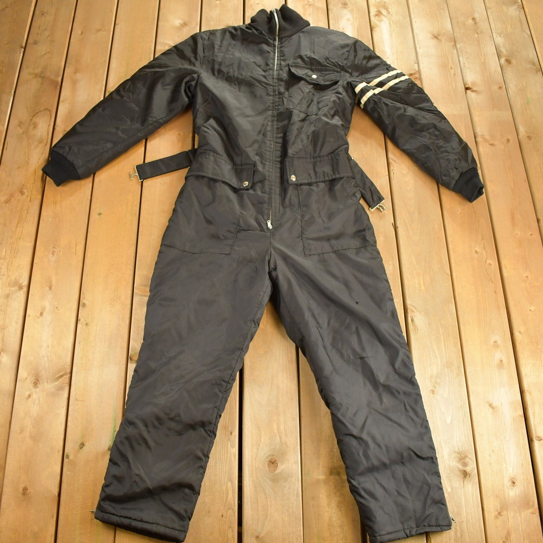 Vintage 1980s Raven Sioux Falls Insulated Jumpsuit / Vintage Coveralls ...