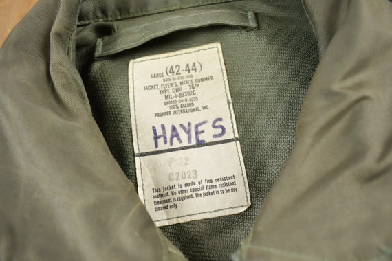 Vintage 2000 US Army Summer Flyers Military Jacket / … - Gem