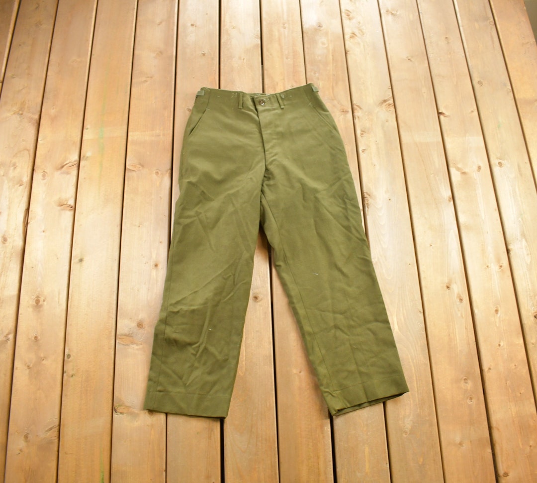 Vintage 1940's WWII Pants / Made in USA / American Vintage / Streetwear ...