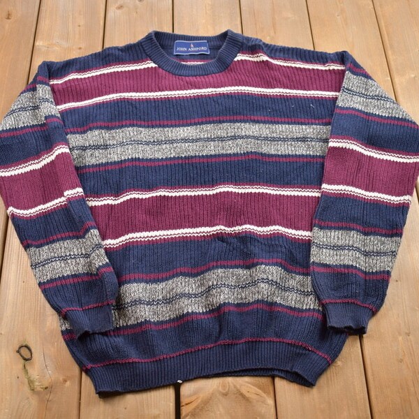 90s Colorful Sweater - Etsy