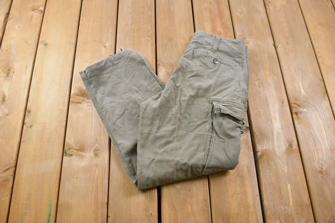 Vintage 1989 Military Cargo Pocket Pants / Streetwear / 80s Army Pants ...
