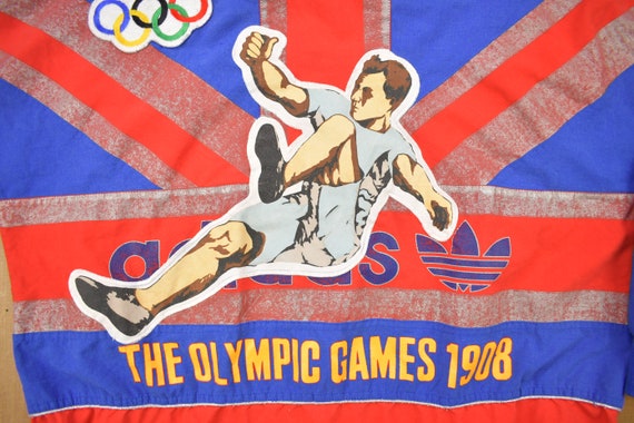 Vintage 1980s Adidas The Olympic Games London England… - Gem