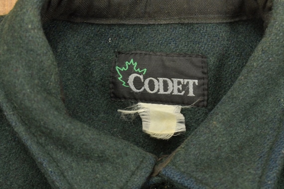 Vintage 1990s Codet Button Up Shirt / 1990's Button U… - Gem