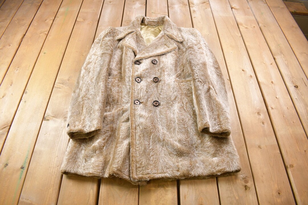 Vintage 1990s Phil Schaffer New York Wool Jacket / Overcoat / Vintage ...