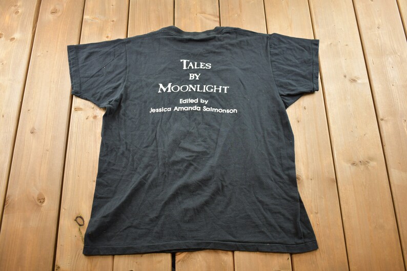 Vintage 1990s Tales by Moonlight Gotcha Book Promo T-shirt / Vintage ...