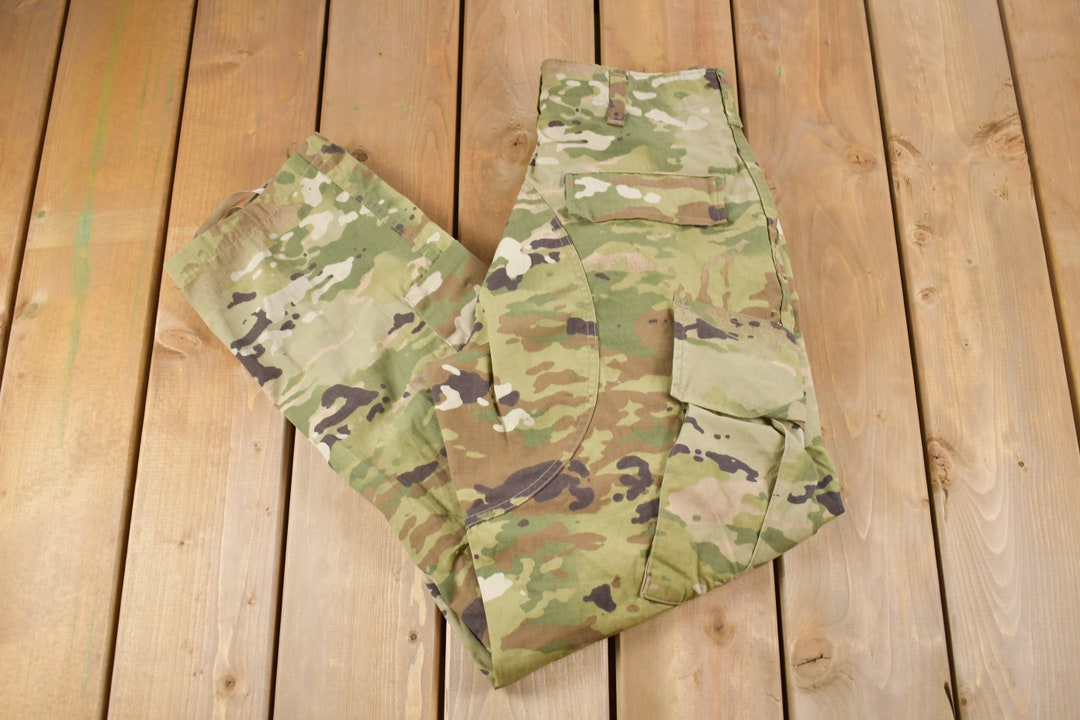 Vintage 1990s Military Desert Camouflage Cargo Pocket Pants 28 X 31 ...