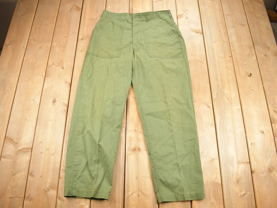 Vintage 1985 US Military OG 507 Army Pants Size 32 X 28 / Streetwear ...