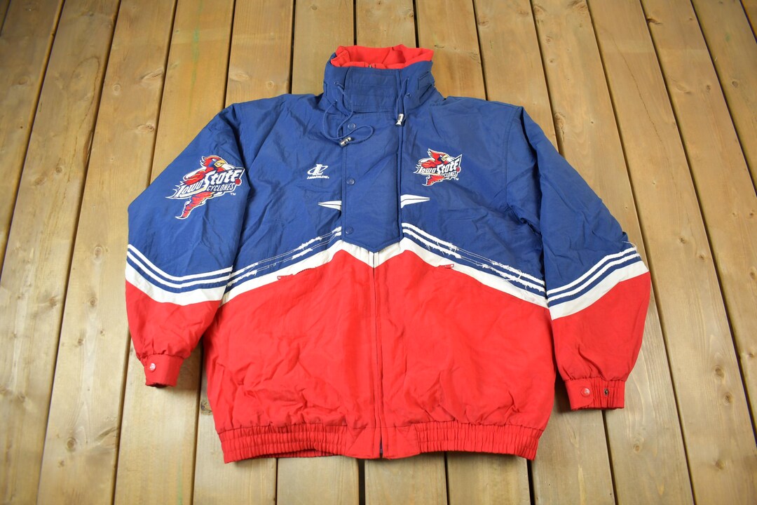 Vintage 1990s Iowa State Cyclones Collegiate NCAA Jacket / Size Large ...