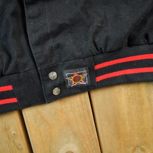 Vintage 1990s Jeff Hamilton Corvette Chevrolet Racing Jacket ...