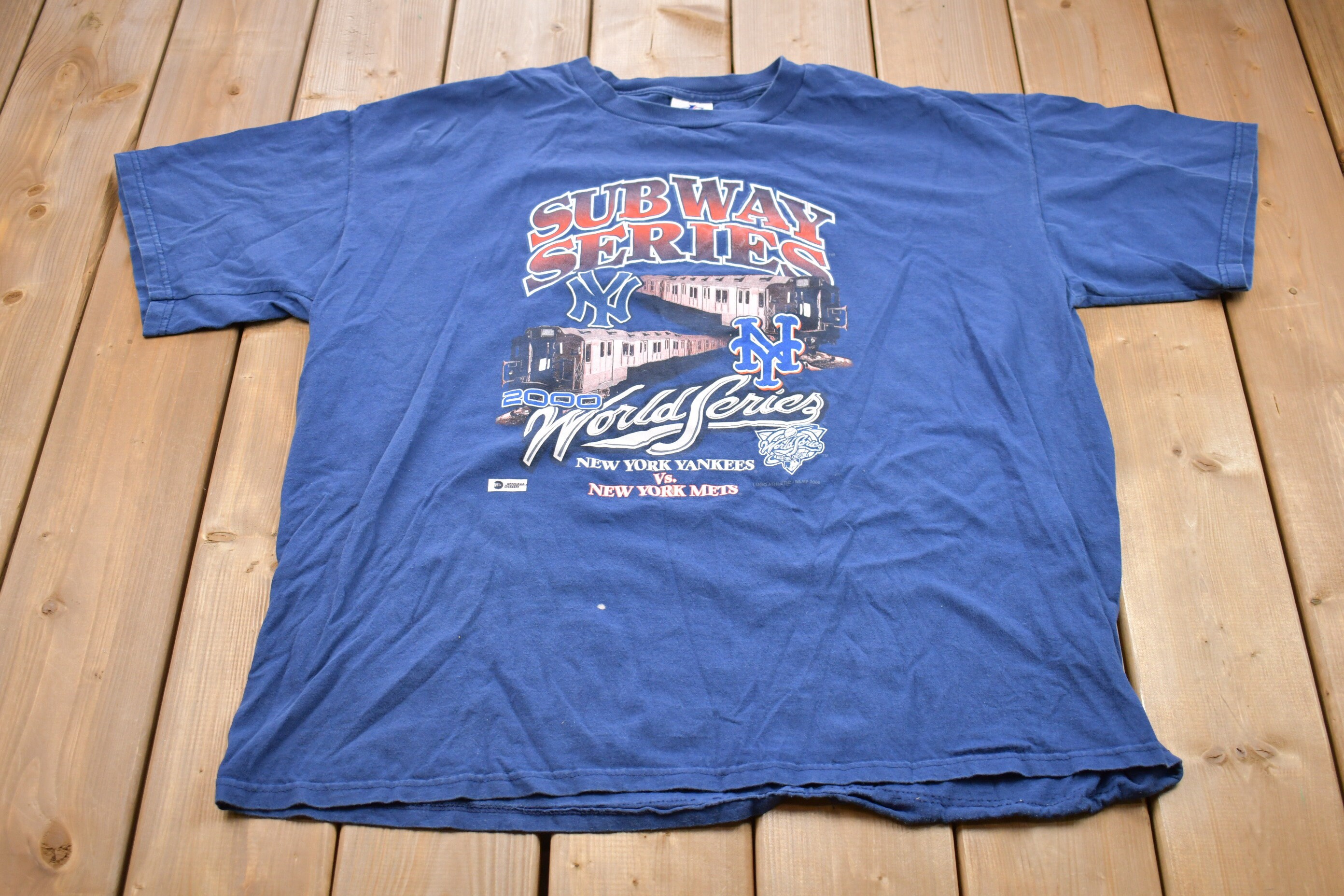 Vintage 2000 Subway Series New York World Series Graphic - Etsy