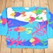 Vintage 1990s Fish Theme Hand Knit Women's Crewneck Sweater / Vintage ...