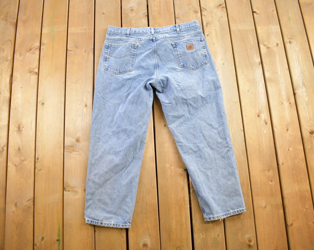 Vintage 1990s Carhartt Work Pants Size 38x27 / 90s Carpenter Pants ...