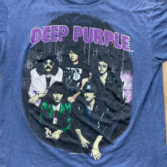 Vintage 1987 Deep Purple The House Of Blue Light Tour… - Gem