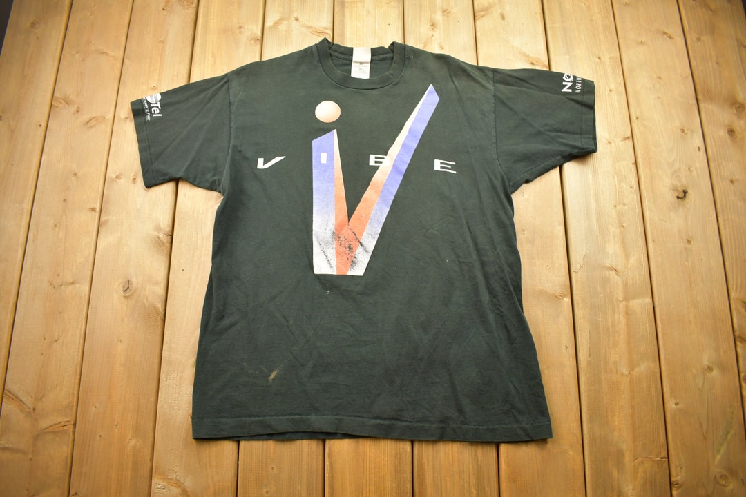 Vintage 1990s Vibe Nortel Northern Telecom T-shirt / Vibe Graphic ...