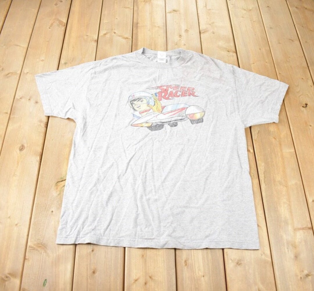 Vintage 1990s Speed Racer Graphic T Shirt - Etsy