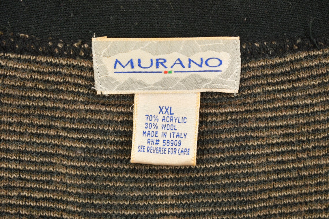 Vintage 1990s Murano Cardigan Sweater / Vintage Cardigan / Button up ...