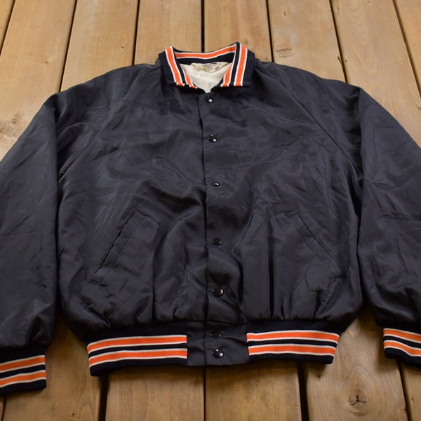Vintage Satin Jacket - Etsy